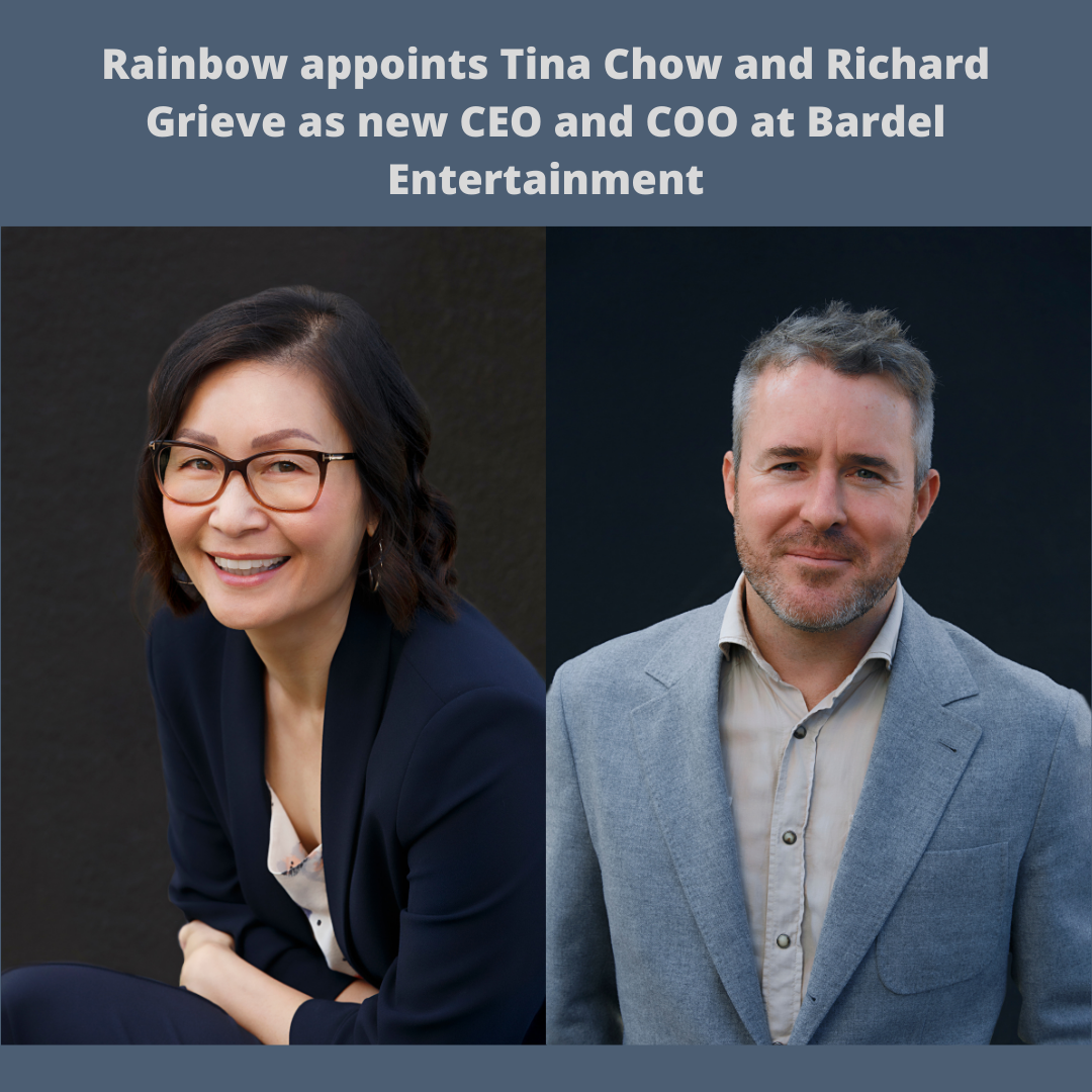 Rainbow appoints Tina Chow and Richard Grieve as new CEO and COO at ...